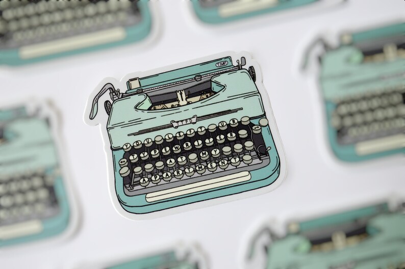 Tortured Poets Department Typewriter Vinyl Sticker. TTPD. Taylor ...