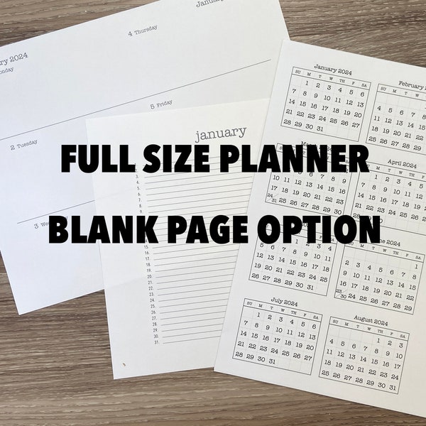 Planner Pages - Etsy