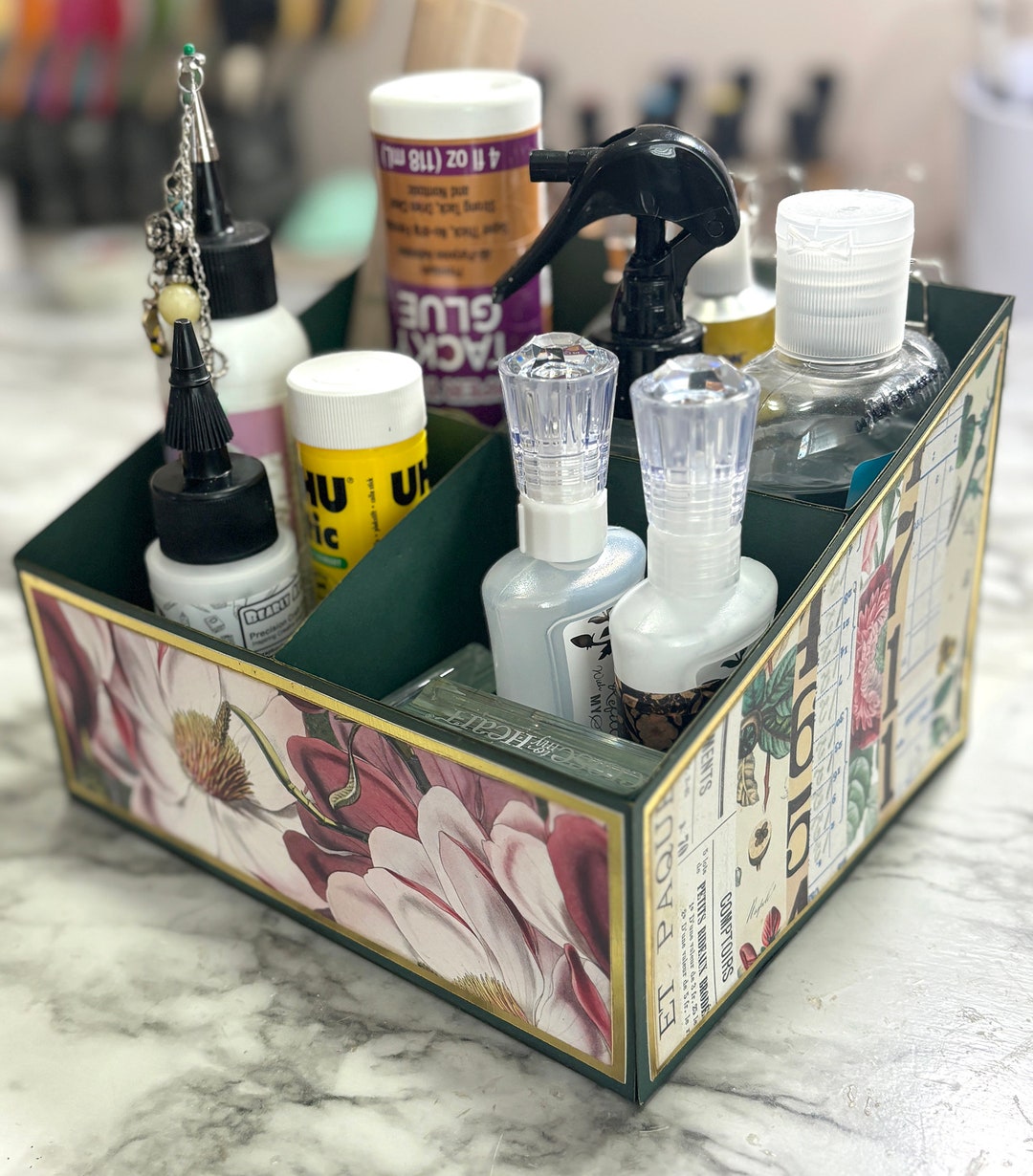 Make Your Own Compartment Caddy SVG - Etsy