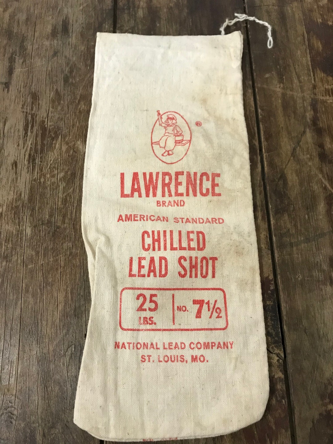 1962 Vintage Lawrence Brand Lead Shot Bag - Etsy