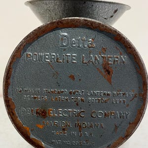 Vintage Delta Powerlite Signal Lamp Railroad Camping for Restoration or ...