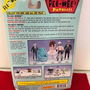1988 Pee Wee's Playhouse Randy & Globey Figures by Matchbox Sealed - Etsy