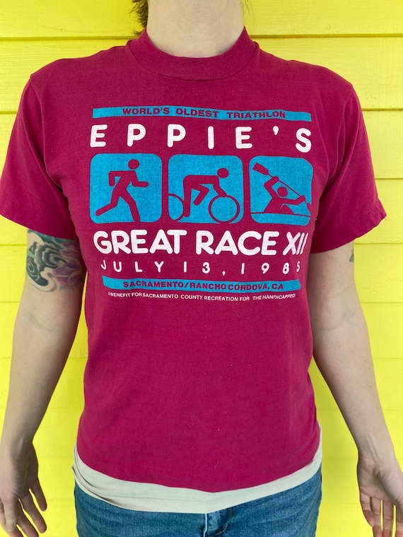 Vintage 1985 Eppie’s Great Race XVII Size Women’s Med… - Gem