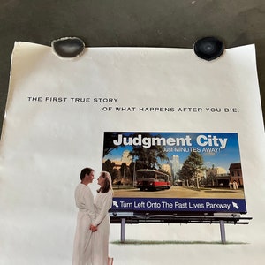 1991 Defending Your Life Movie Poster Geffen Pictures and Warner Bros ...