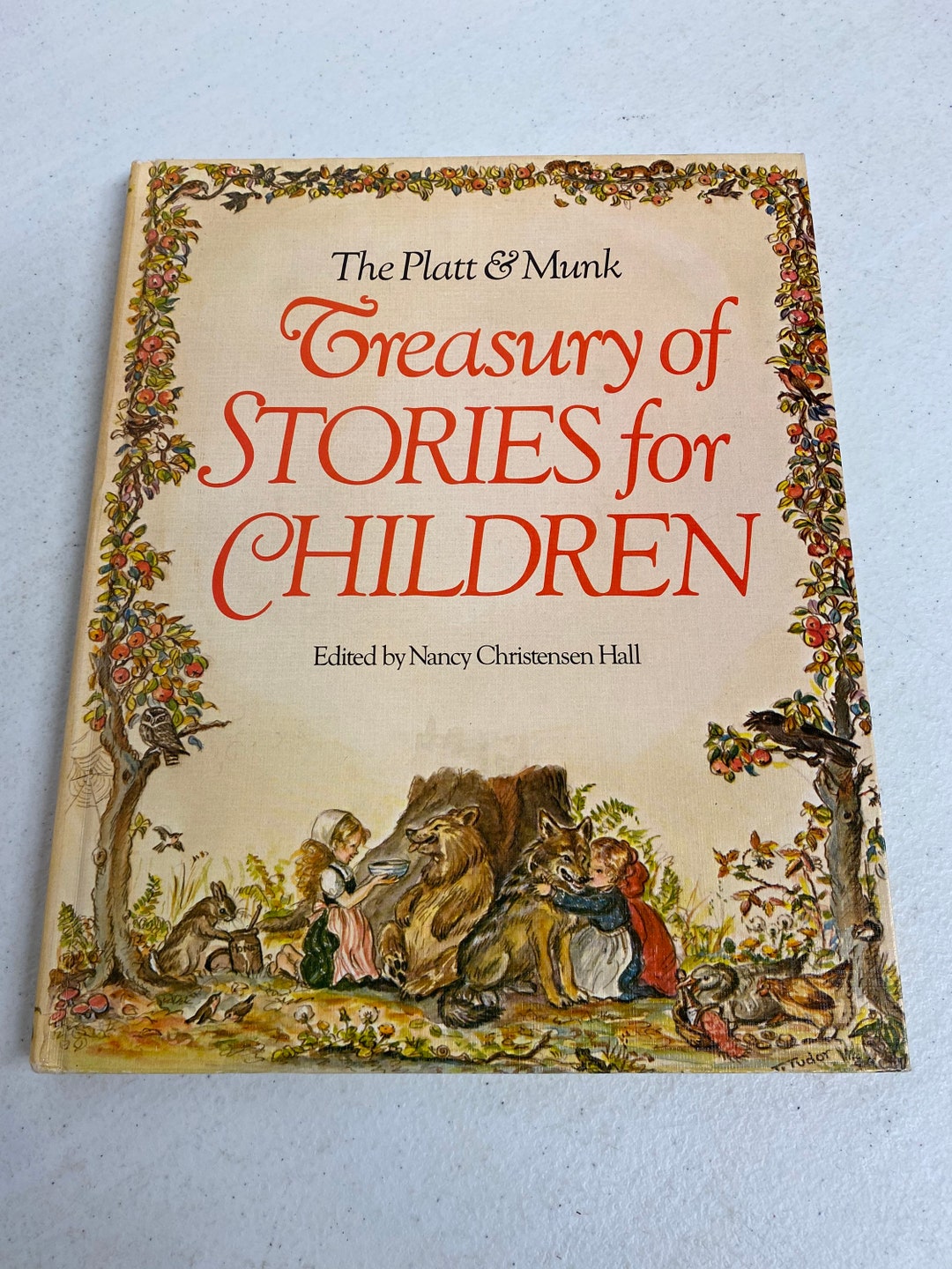 Vintage 1982 the Platt & Munk Treasury of Stories for Children Edited ...