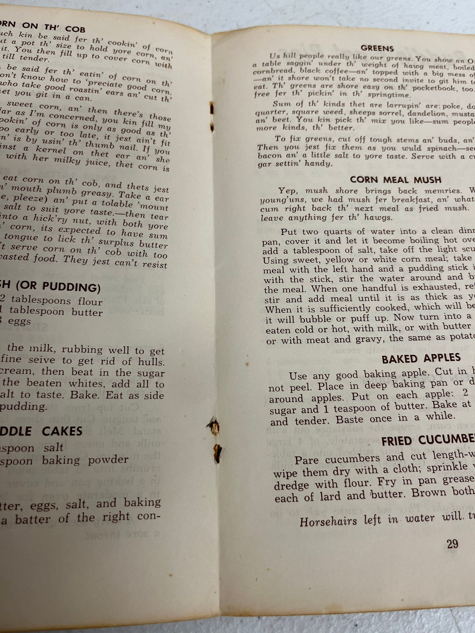 Vintage 1975 Mas Cookin Ozark Recipes Booklet Spiced With - Etsy