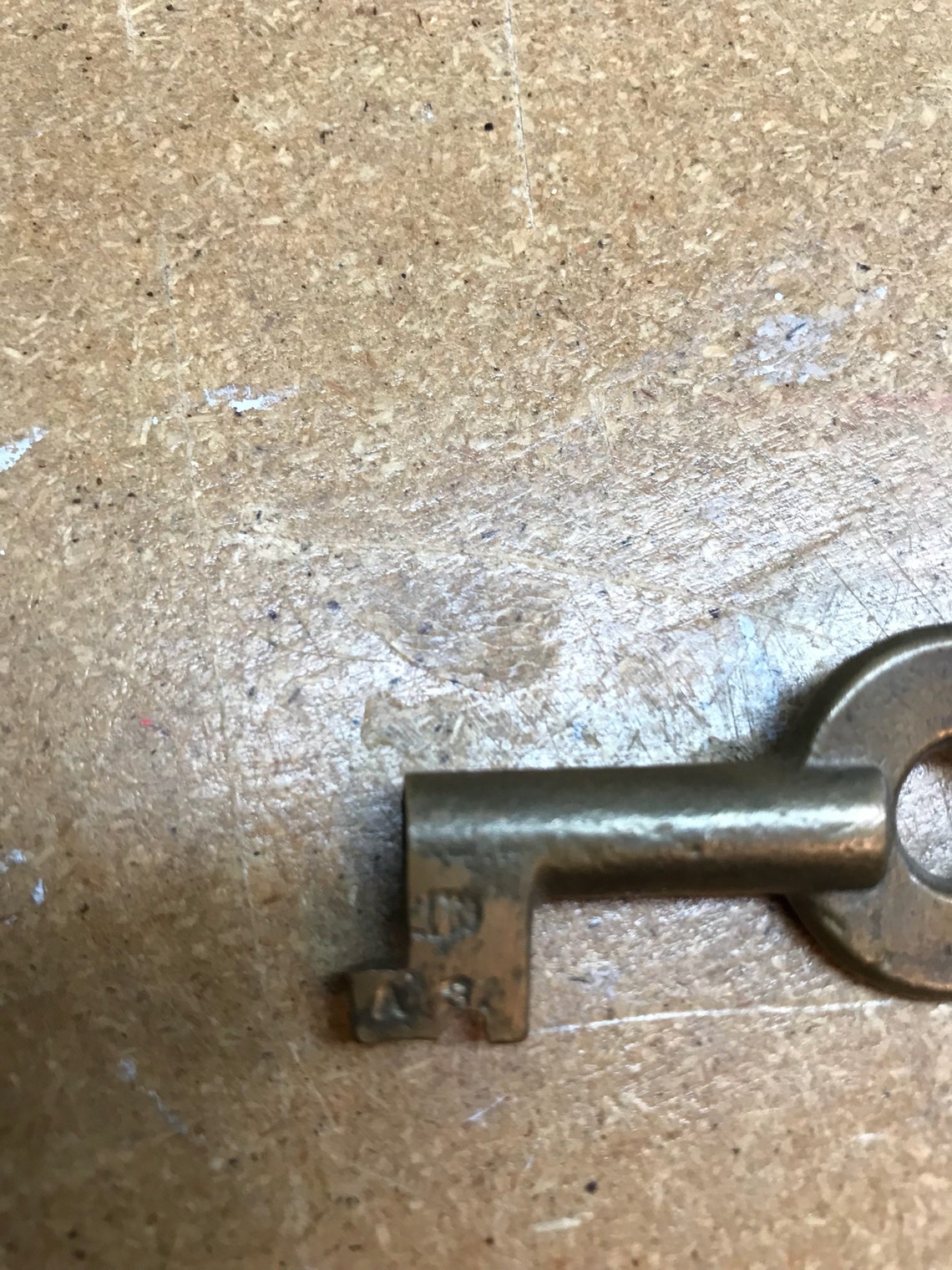 Antique Small Brass Railroad Key - Etsy