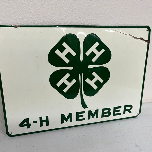 4 H Member Sign - Etsy