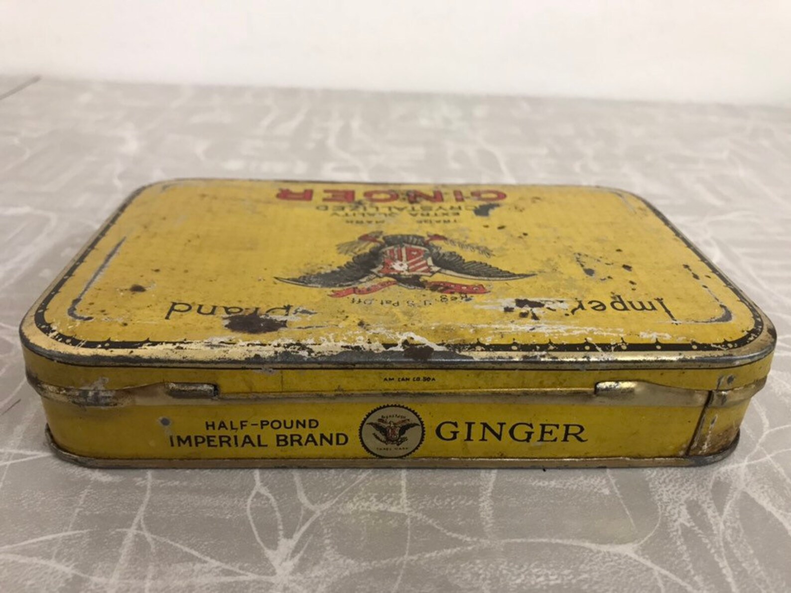 Vintage Imperial Brand Extra Quality Crystallized Ginger Tin | Etsy