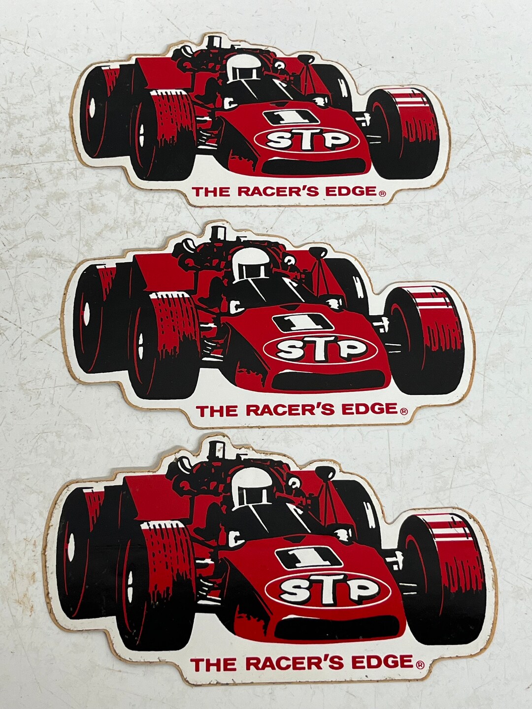 Vintage 1970s STP the Racer’s Edge Unused Sticker NOS Mario Andretti - Etsy