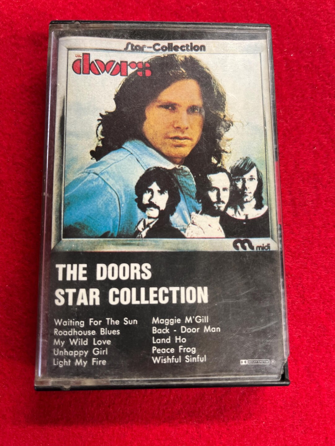 Vintage the Doors Star Collection Audio Cassette Tape Made in Germany ...