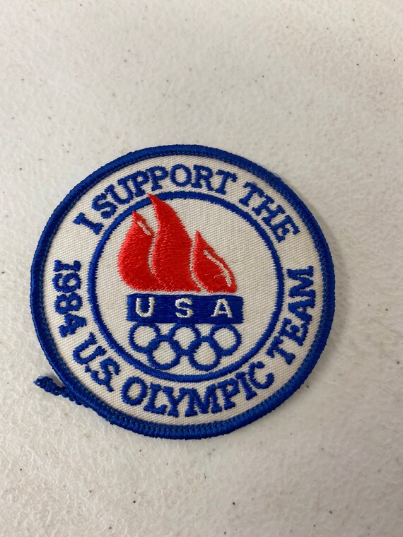 Vintage support the olympics - Gem