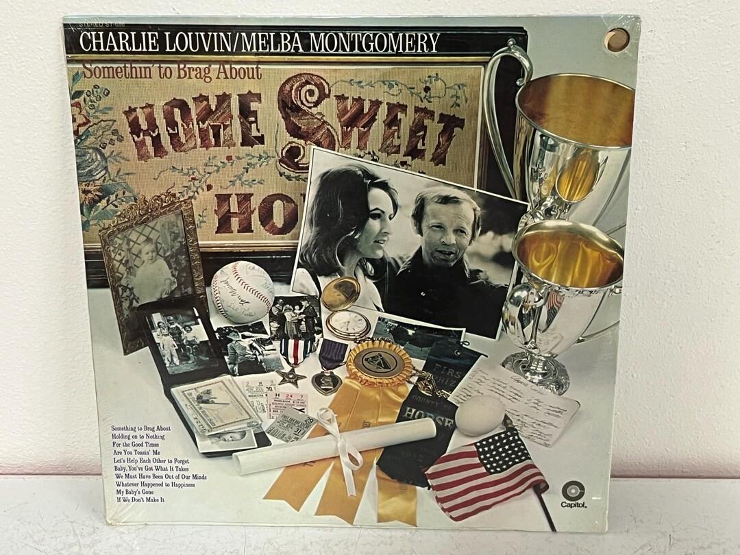Vintage Vinyl 1971 Charlie Louvin and Melba Montgomery’s Somethin’ to ...