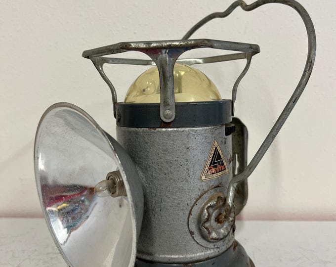 Vintage Delta Powerlite Signal Lamp Railroad Camping for Restoration or ...
