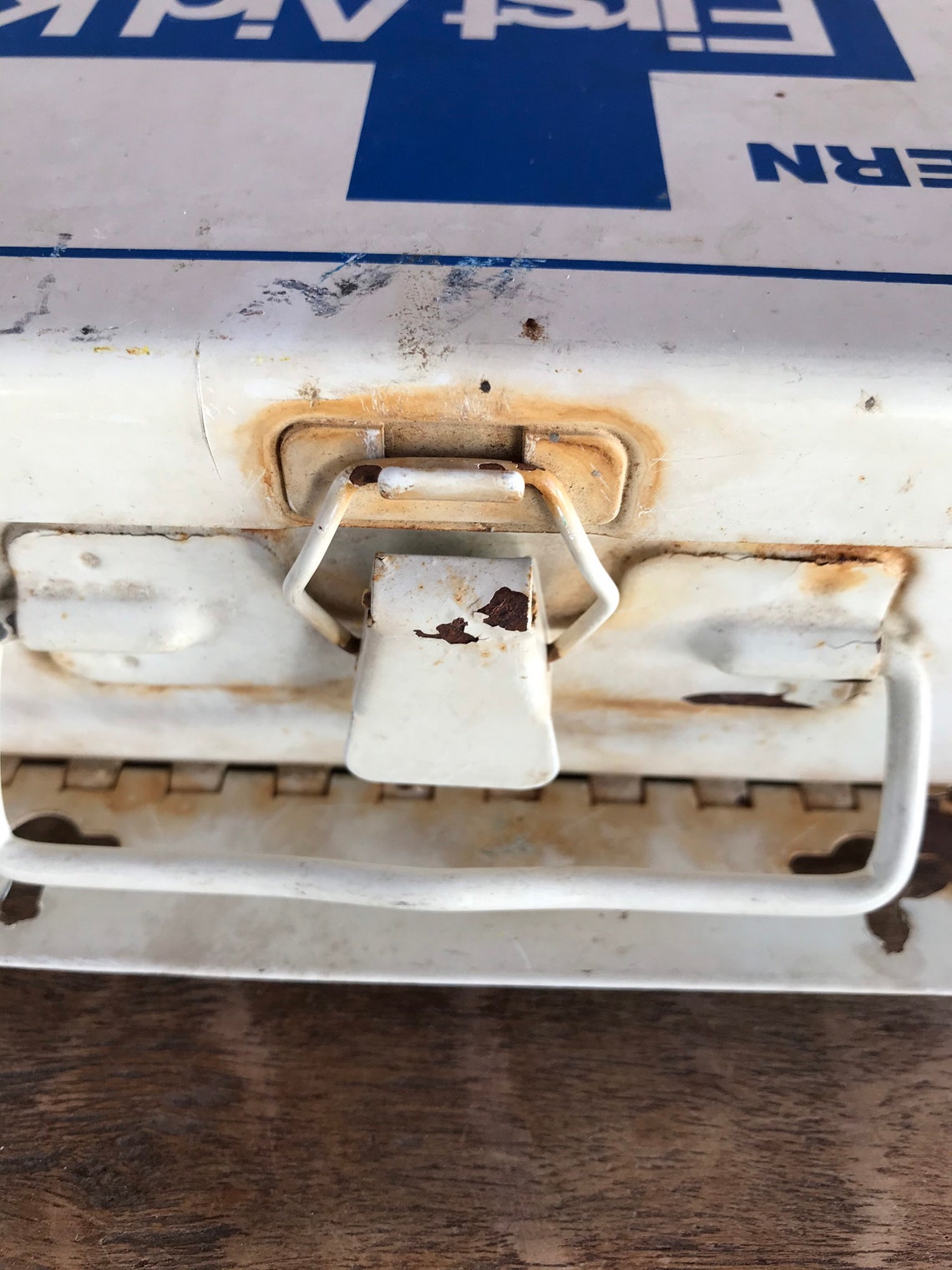 Vintage Eastern First Aid Kit Metal Box With Wall Mount - Etsy