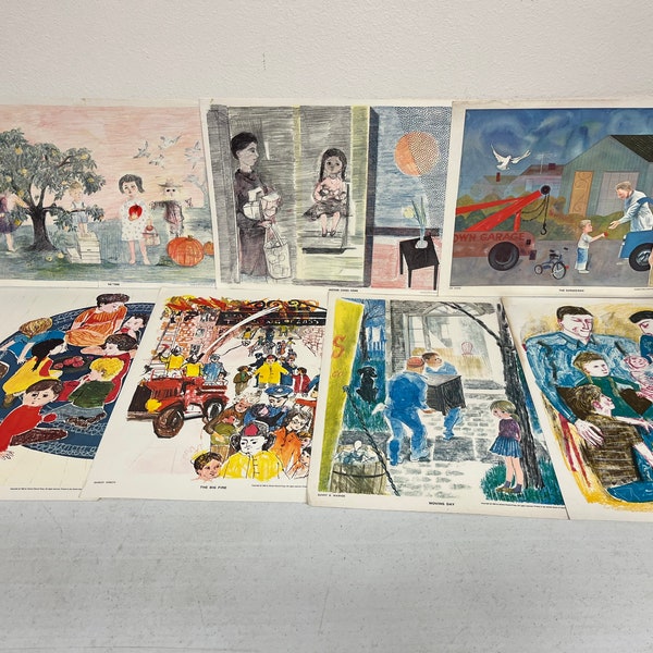 Vintage Sunday School Posters - Etsy