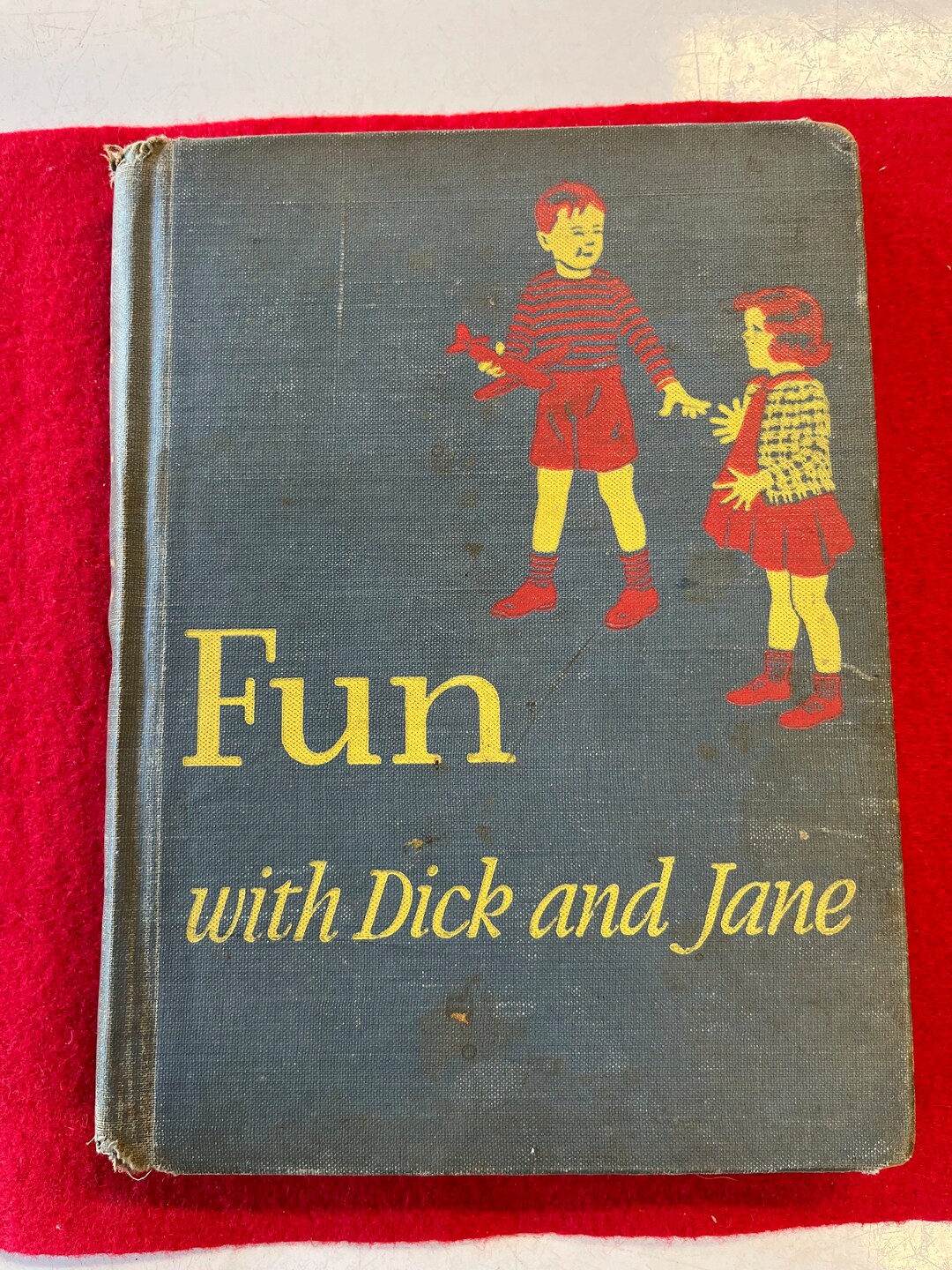 Vintage 1940 Fun With Dick and Jane Childrens Book by William S Gray - Etsy
