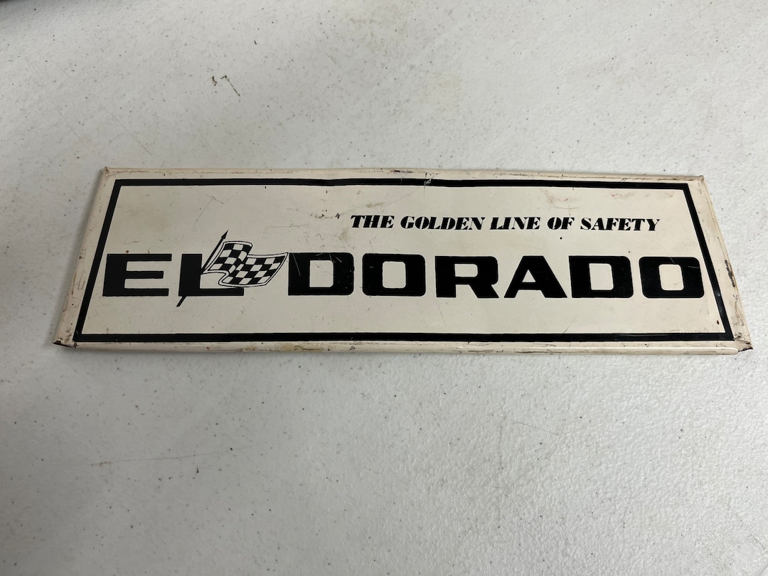 Vintage El Dorado Tires Small Metal Sign - Etsy