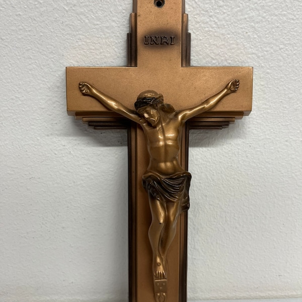 Metal Wall Crucifix - Etsy