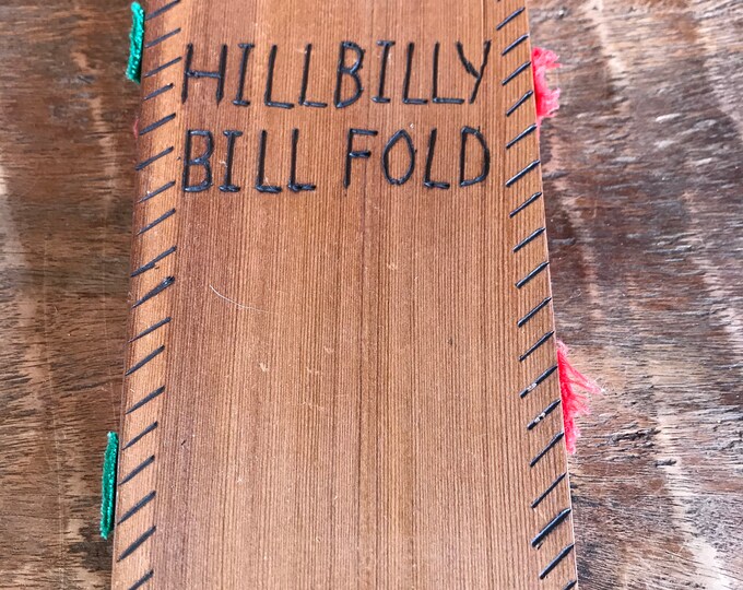 Vintage Souvenir Hillbilly Billfold Magic Trick - Etsy