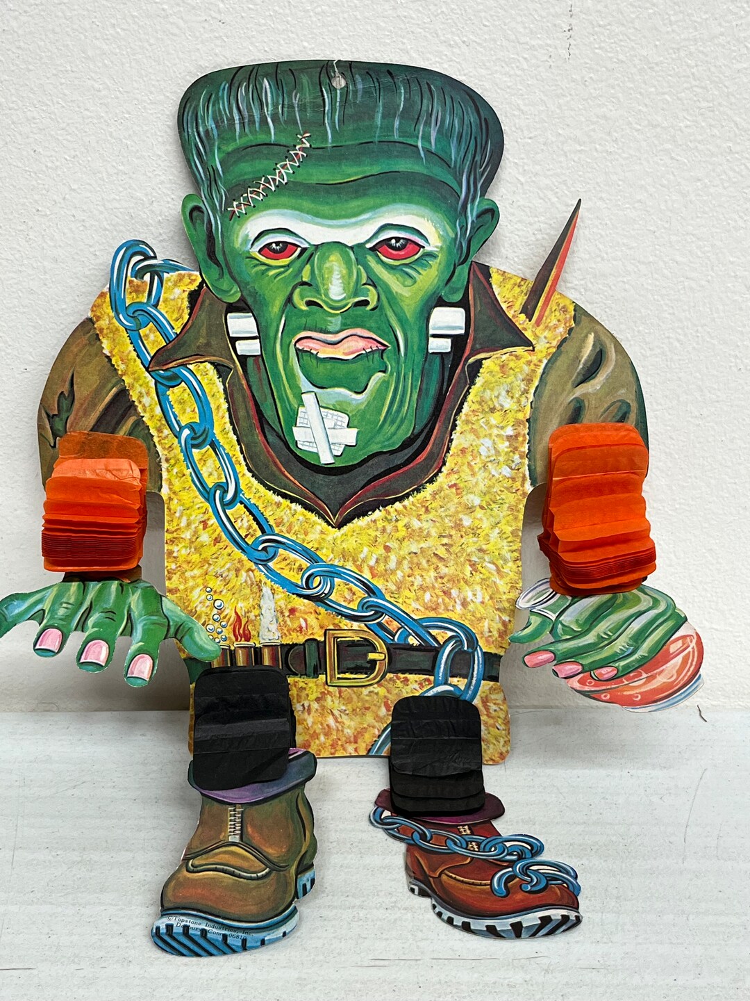 Vintage Frankenstein’s Monster Halloween Party Decorations by Topstone ...