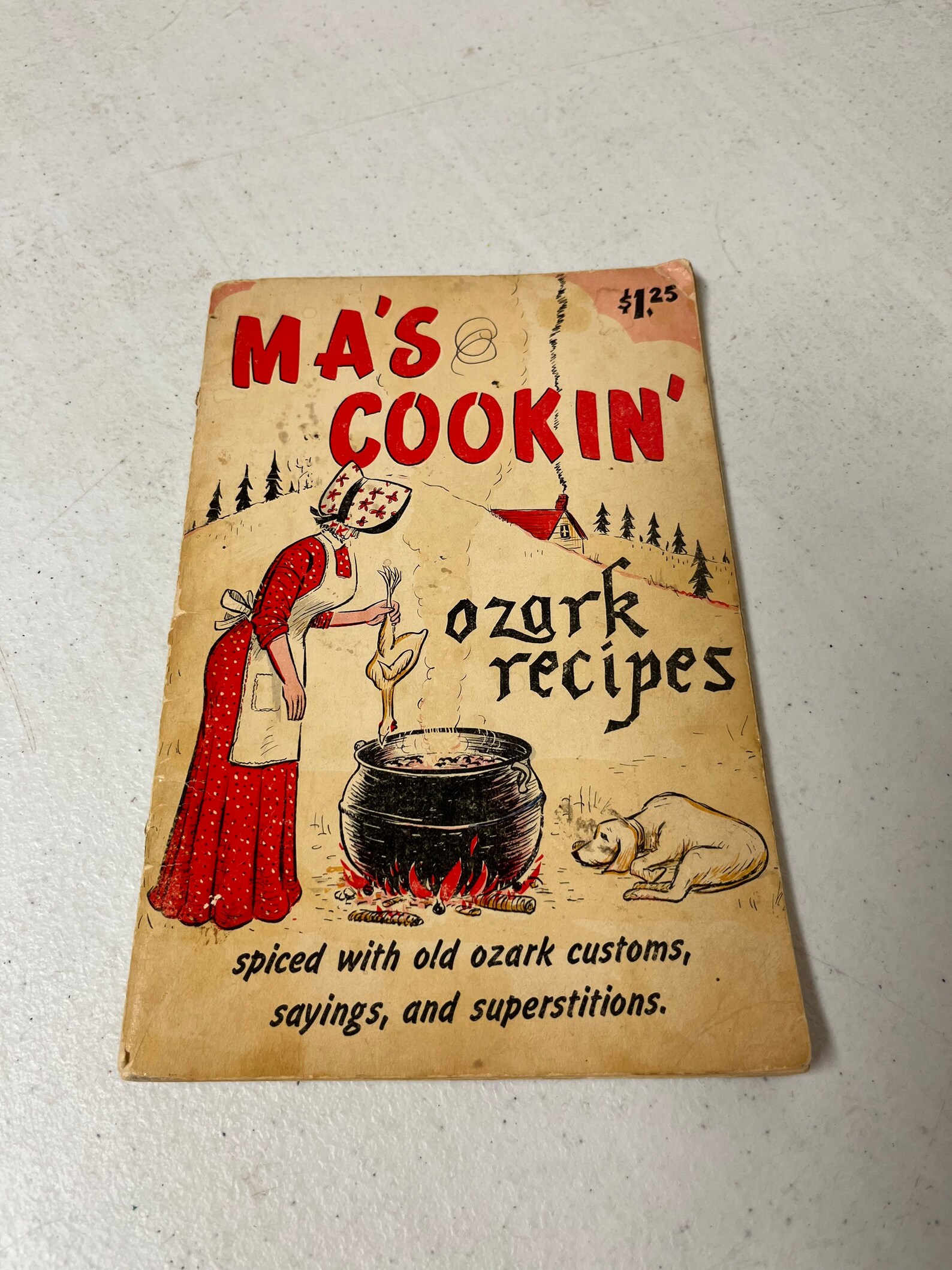 Vintage 1975 Mas Cookin Ozark Recipes Booklet Spiced With - Etsy
