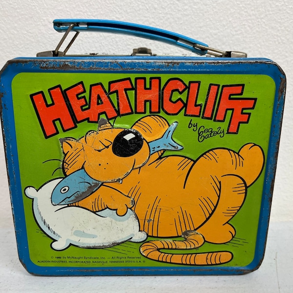 Cartoon Metal Lunch Box - Etsy
