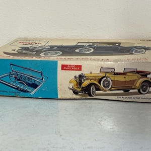 Vintage Packard Dietrich Classic Metal Model Kit in Box by Hubley - Etsy