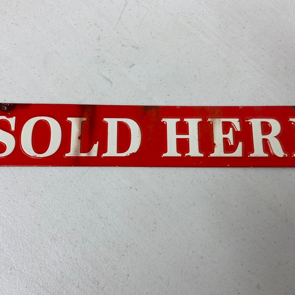 Coke Sold Here Sign - Etsy