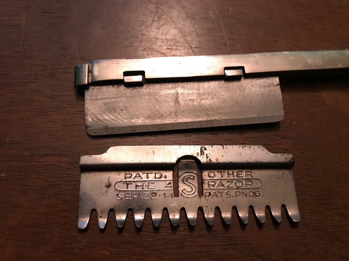 Vintage Small 4S Straight Razor - Etsy