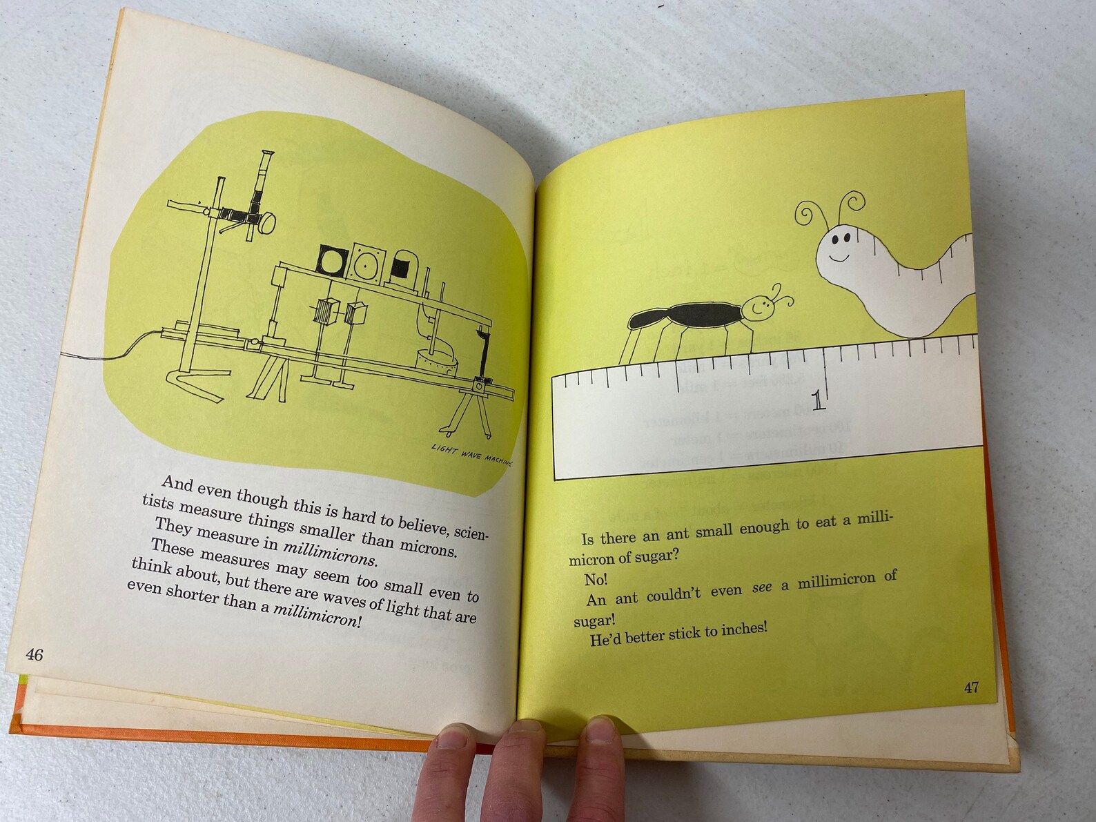 Vintage 1966 What is an Inch Book by Leonore Klein | Etsy