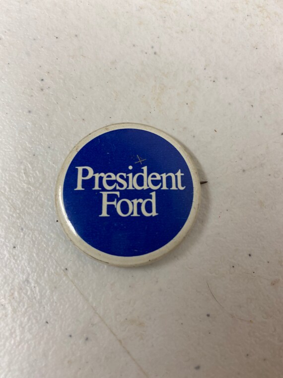 Vintage President Ford 1976 Presidential Campaign Pin… - Gem