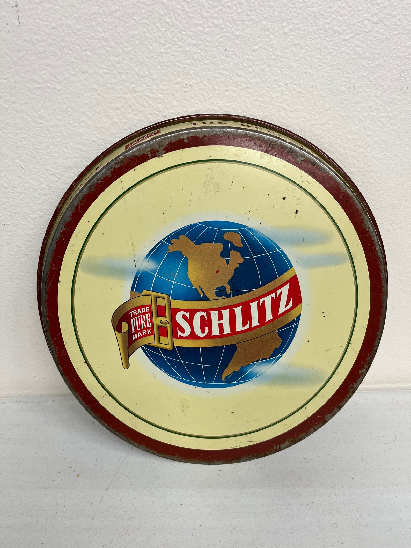 Vintage 1950s Schlitz Beer Tray the Beer That Made Milwaukee Famous - Etsy
