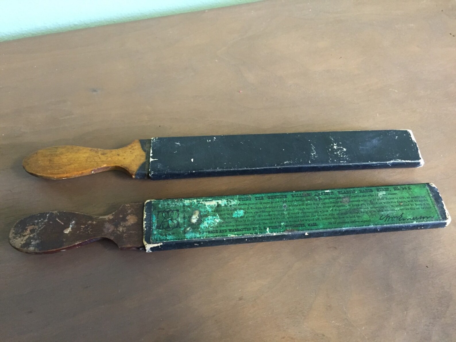 Antique Razor Straps or Strops in Box - Etsy