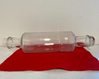 Vintage Glass Rolling Pin - Etsy