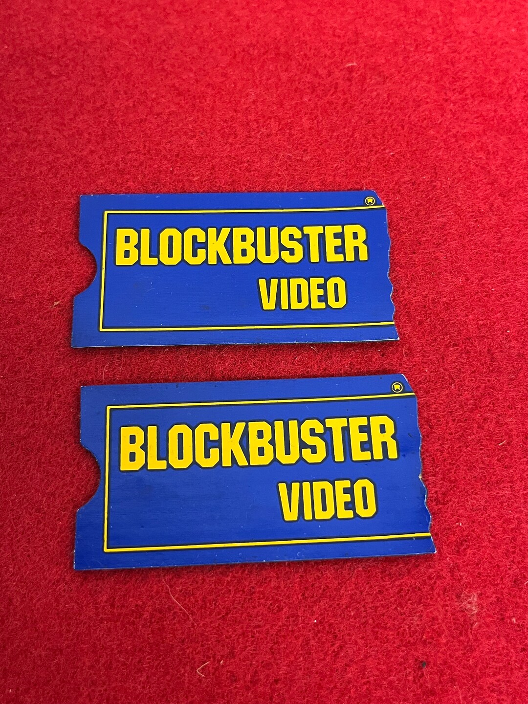 Vintage 1990s Blockbuster Video Magnets Set of 2 - Etsy