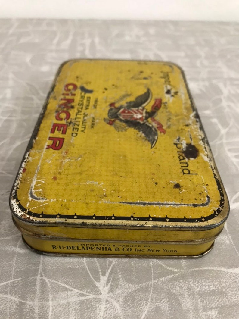 Vintage Imperial Brand Extra Quality Crystallized Ginger Tin | Etsy