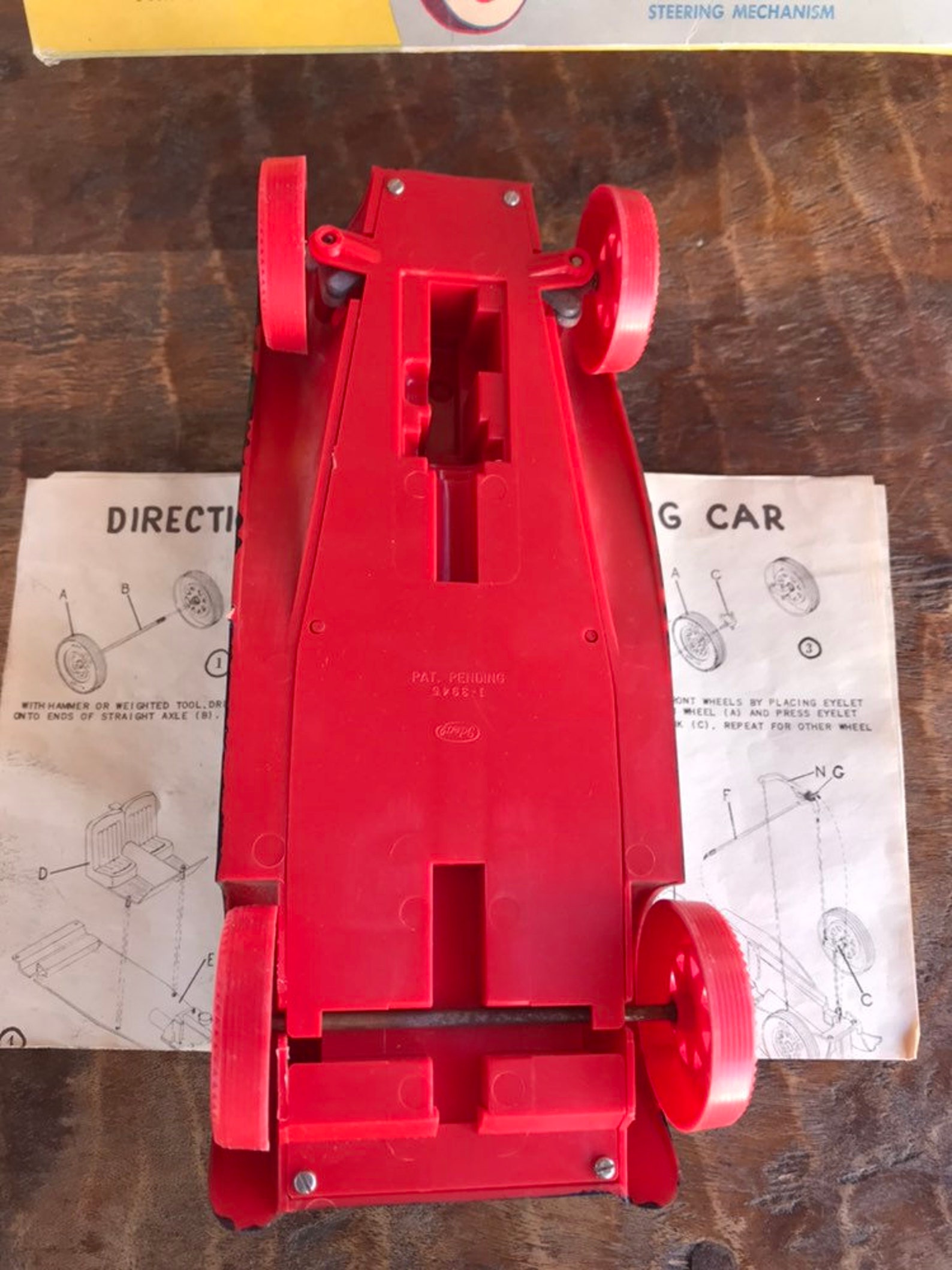 Vintage Customized Ideal MG Model Kit in Box | Etsy