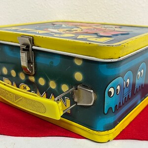 Vintage 1980 PAC Man Lunch Box by Aladdin Industries Inc - Etsy
