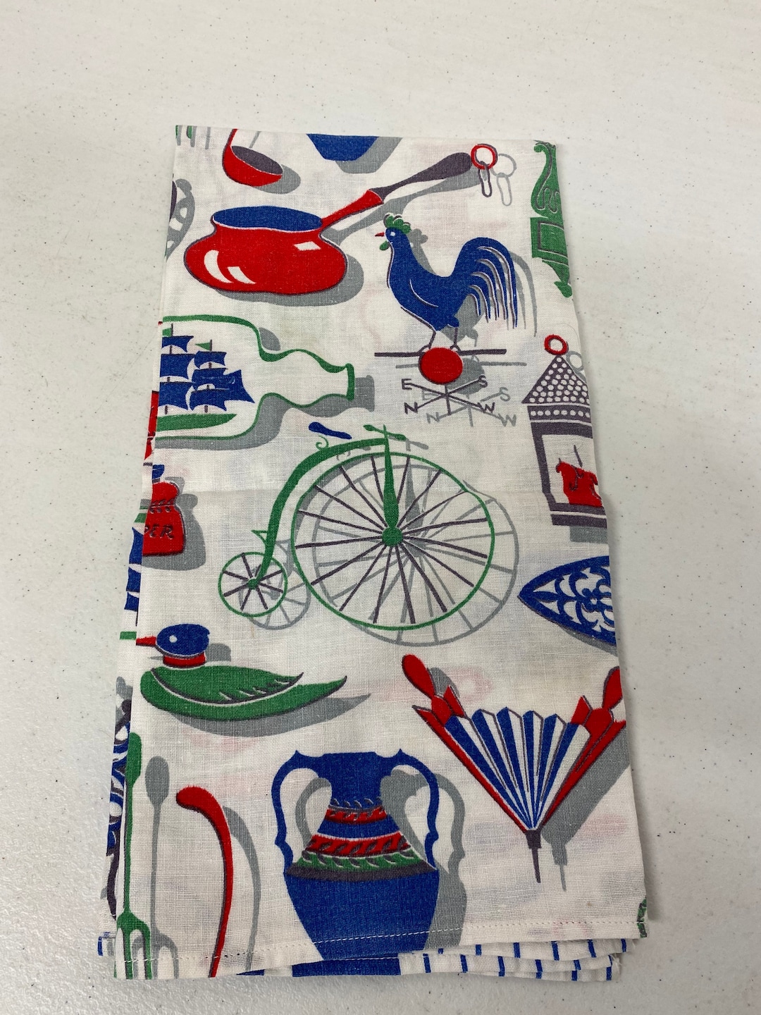 Vintage Victorian Themed Kitchen Towel or Tea Towel - Etsy