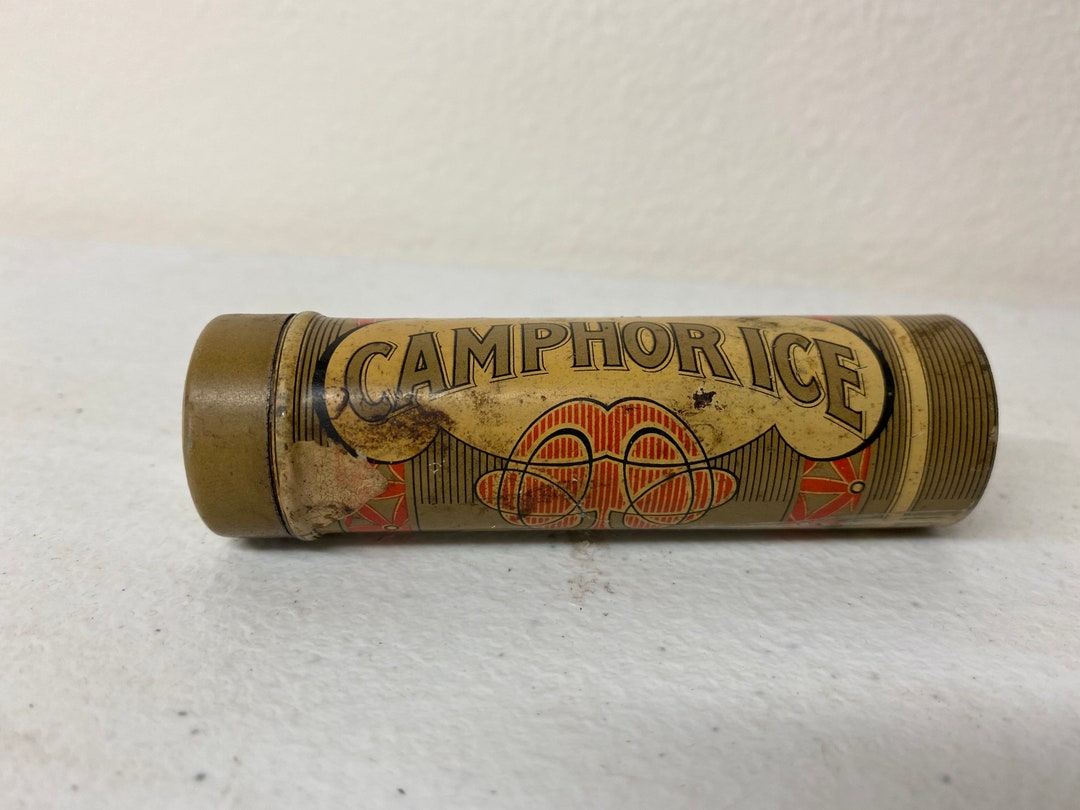 Vintage Camphor Ice Tin by Riker Laboratories - Etsy