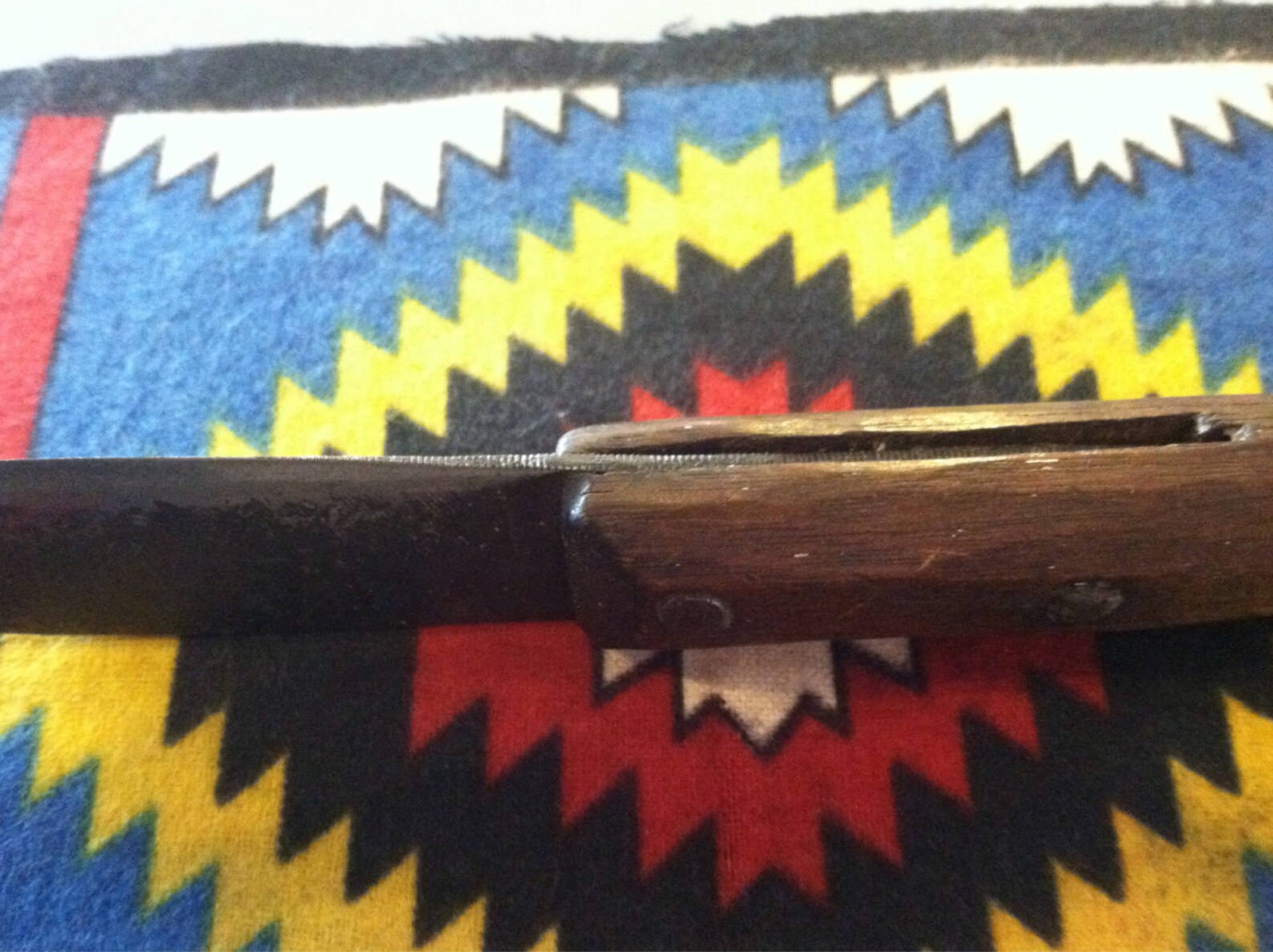 Antique Primitive Handmade Patch Knife - Etsy