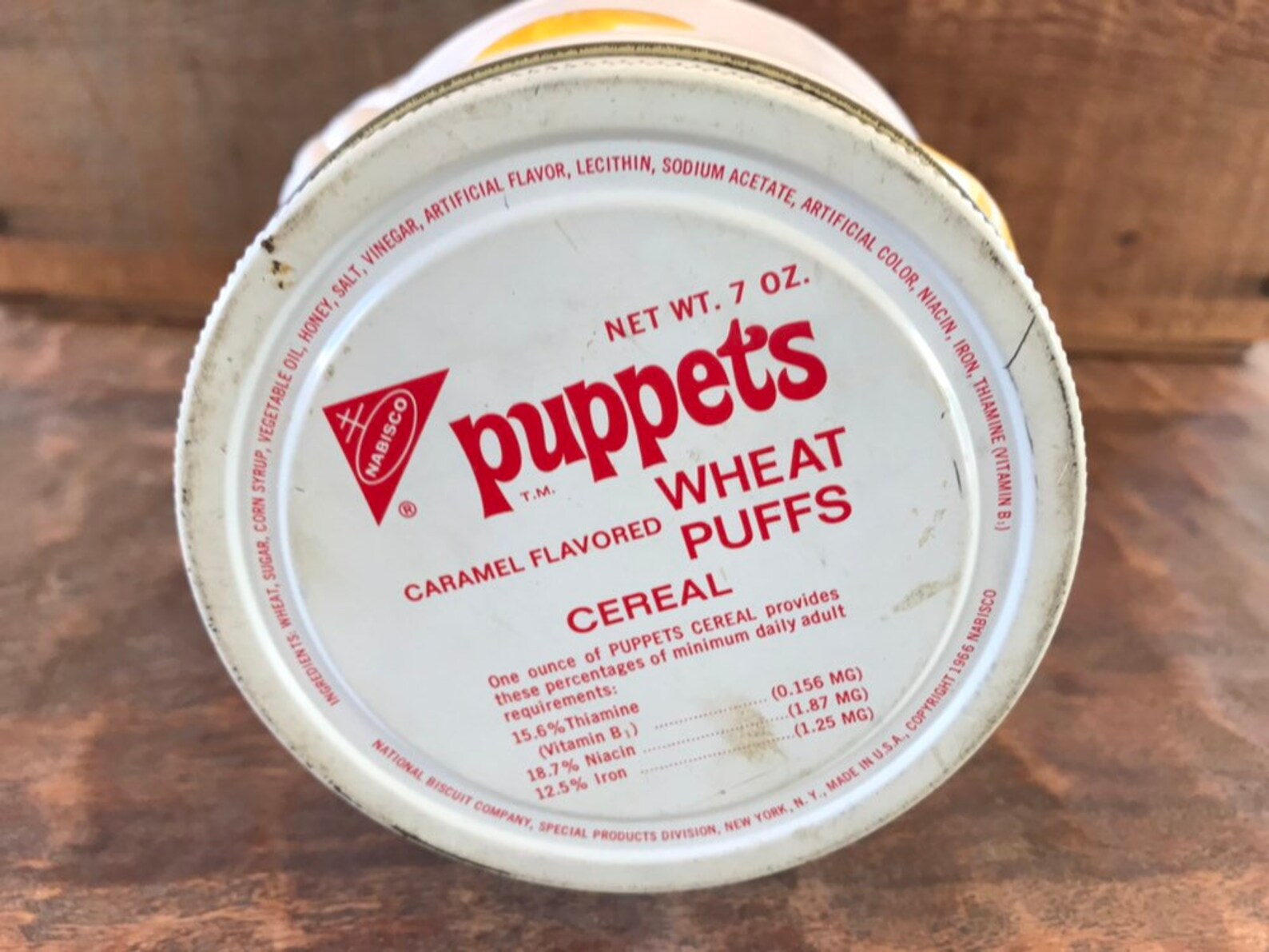 Vintage 1966 Puppets Wheat Puffs Cereal Donald Duck Disney Bank - Etsy