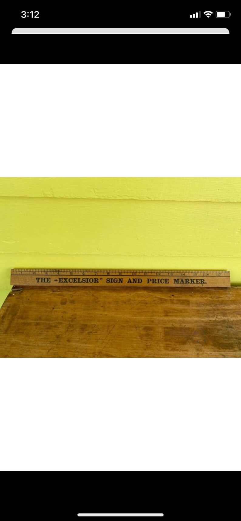 Antique the Excelsior Sign & Price Marker Kit in Dovetail Box - Etsy