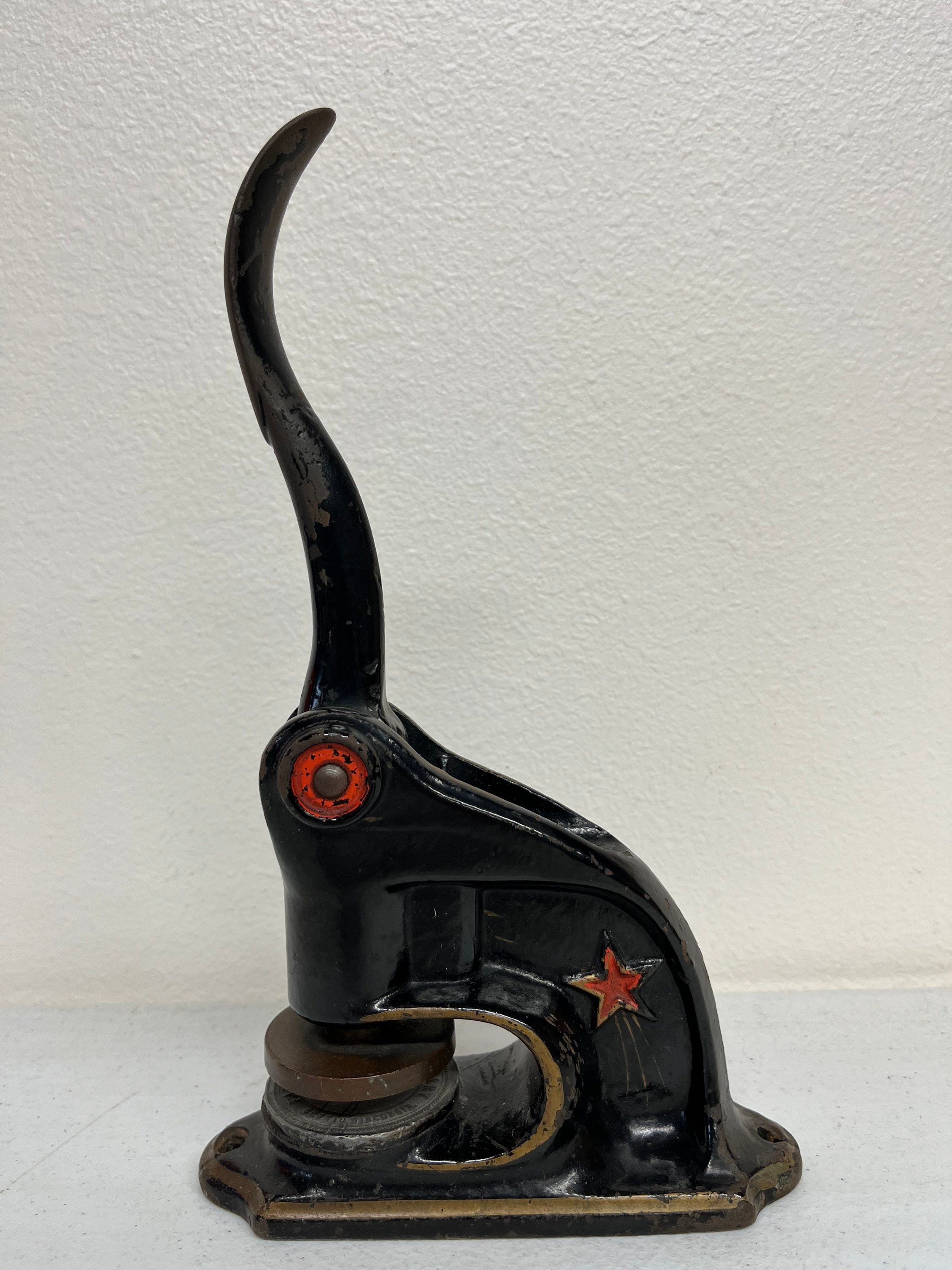 Antique Cast Iron Red Star Book Stamp Farnsworth Public - Etsy