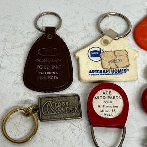 Vintage Advertising and Random Keychain Lot - Etsy
