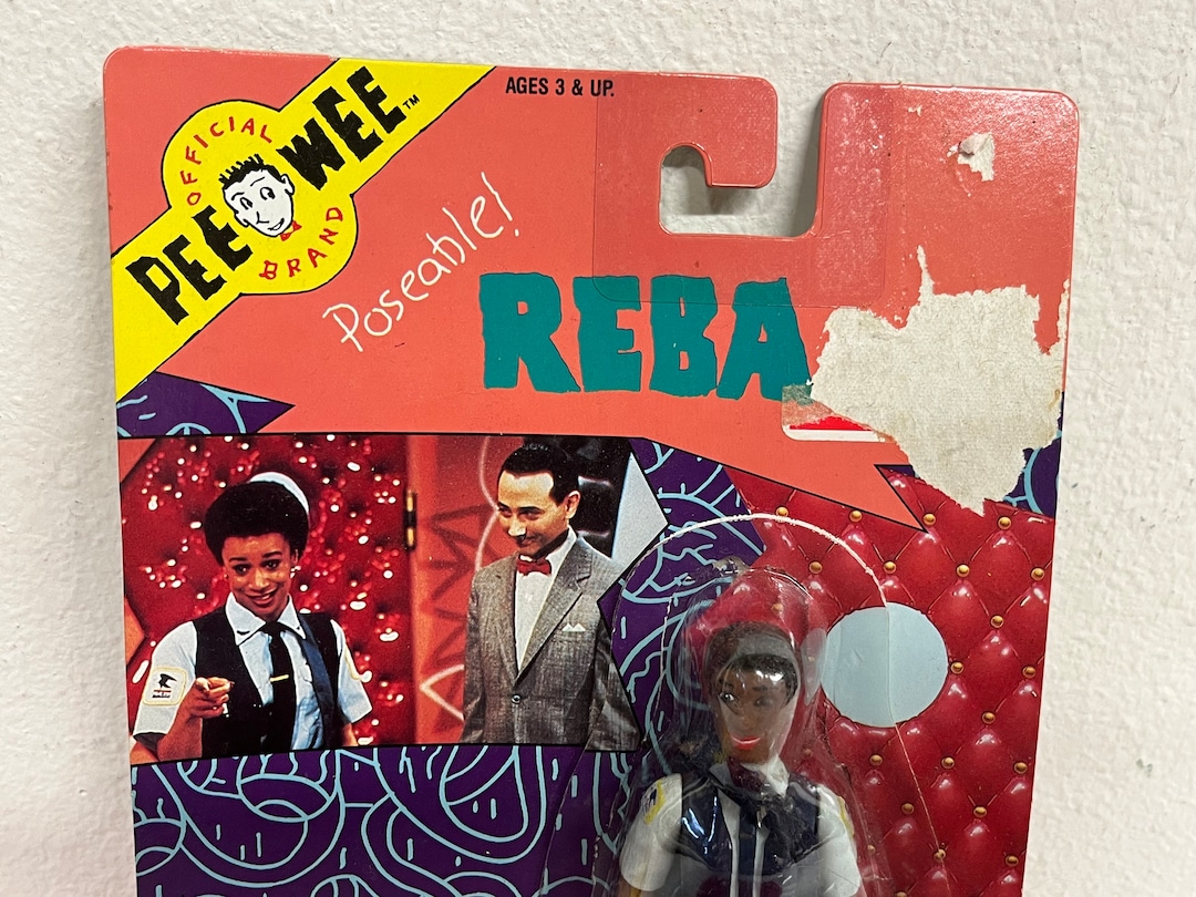 1988 Pee Wee's Playhouse Reba Figure by Matchbox in Package Not Sealed ...
