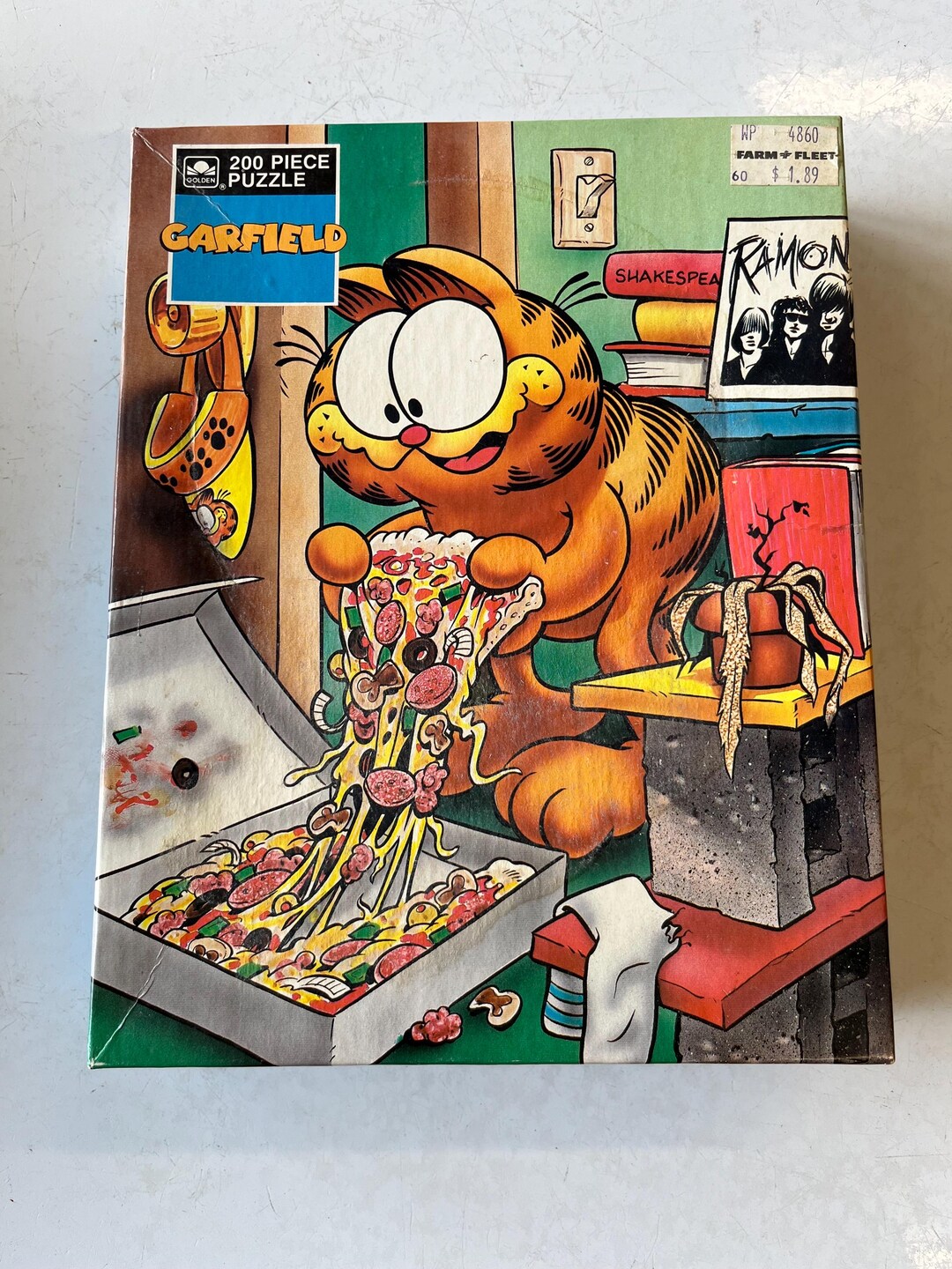 Vintage 1978 Garfield 200 Piece Puzzle by Golden Complete in Box - Etsy