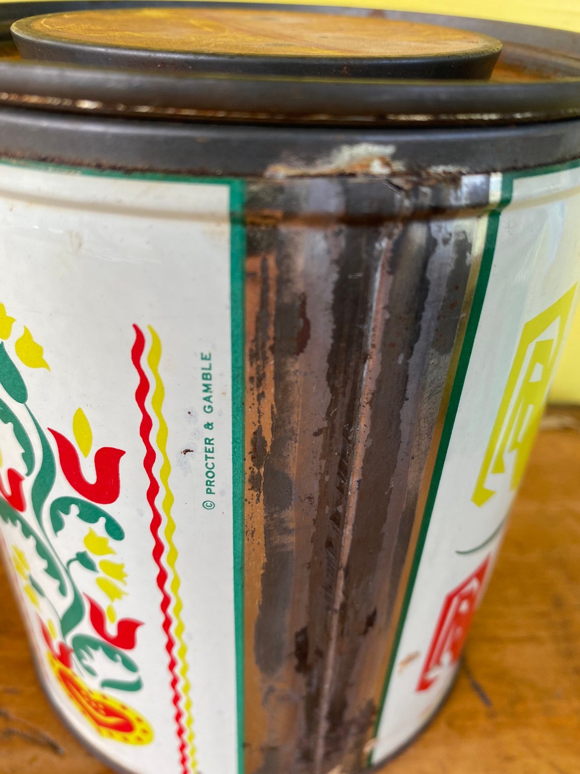 Vintage Procter & Gamble Rooster Birds Flowers Kitchen | Etsy