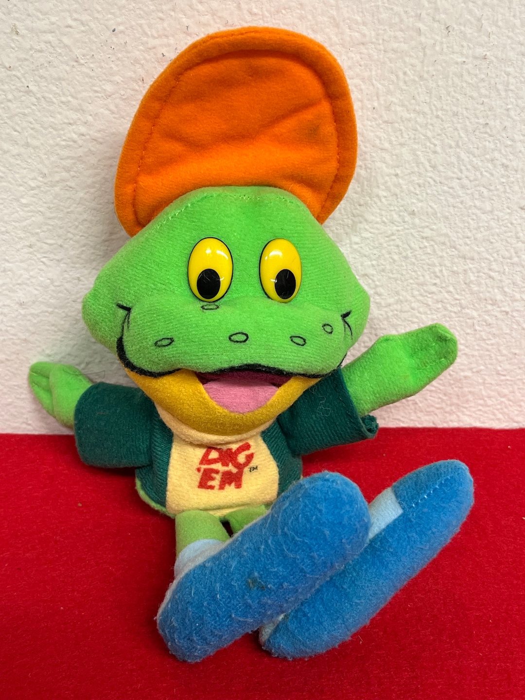 Vintage 1997 Dig ‘em Frog Honey Smacks Stuffed Animal by Kellogg Co - Etsy